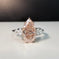 2 Carat Pink Pear Shape Diamond Three Stone Ring – Rare Colors